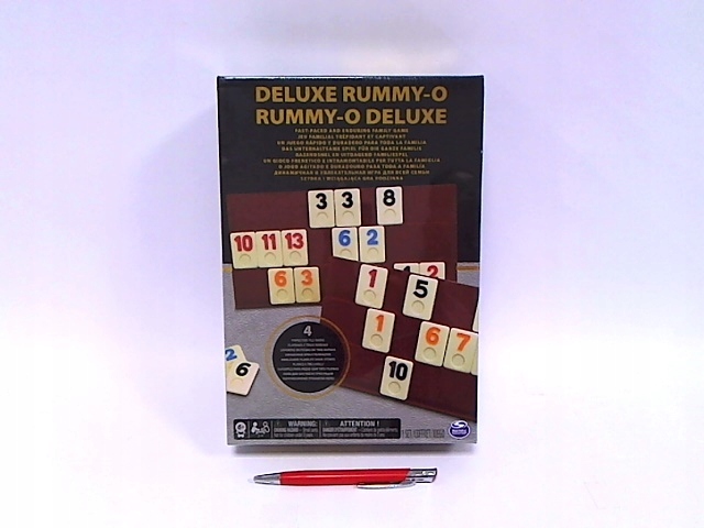 Gra planszowa Rummy-O Deluxe Spin Master - porównaj ceny - Allegro.pl