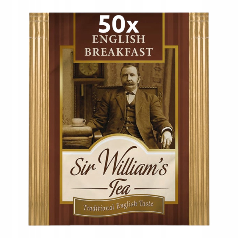 Sir William's Tea English Breakfast 50 szt (5902020014720) • Cena ...