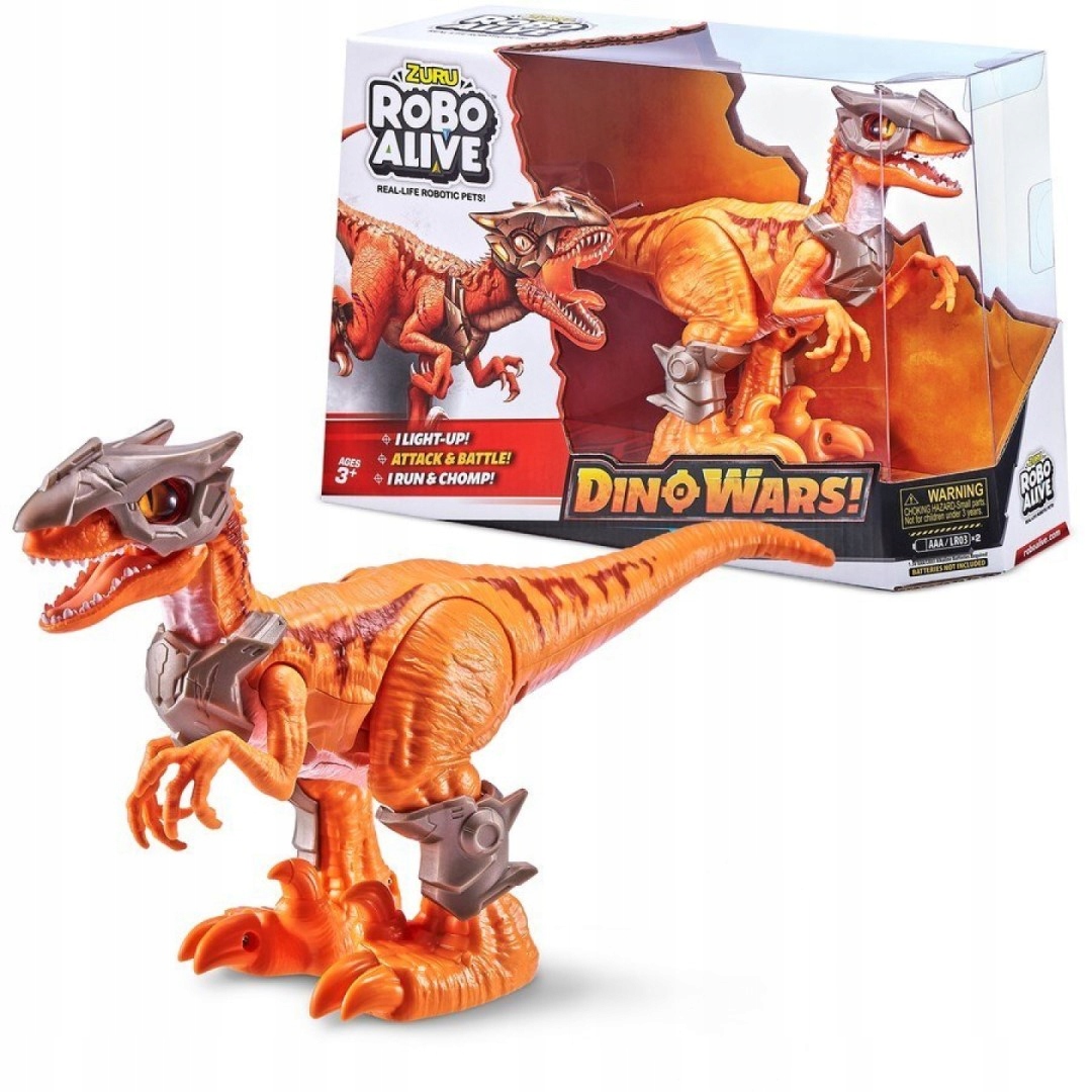 ZURU ROBO ALIVE DINO WARS RAPTOR Z PANCERZEM 7133 (4894680016286 ...