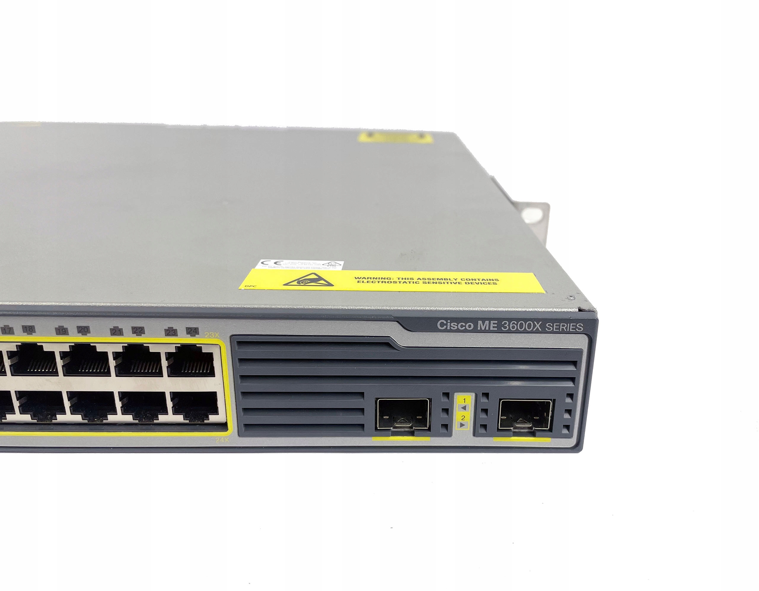 Cisco ME3600X Ethernet Access Switch 24 10/100/1000 + 2 10GE SFP+ ...