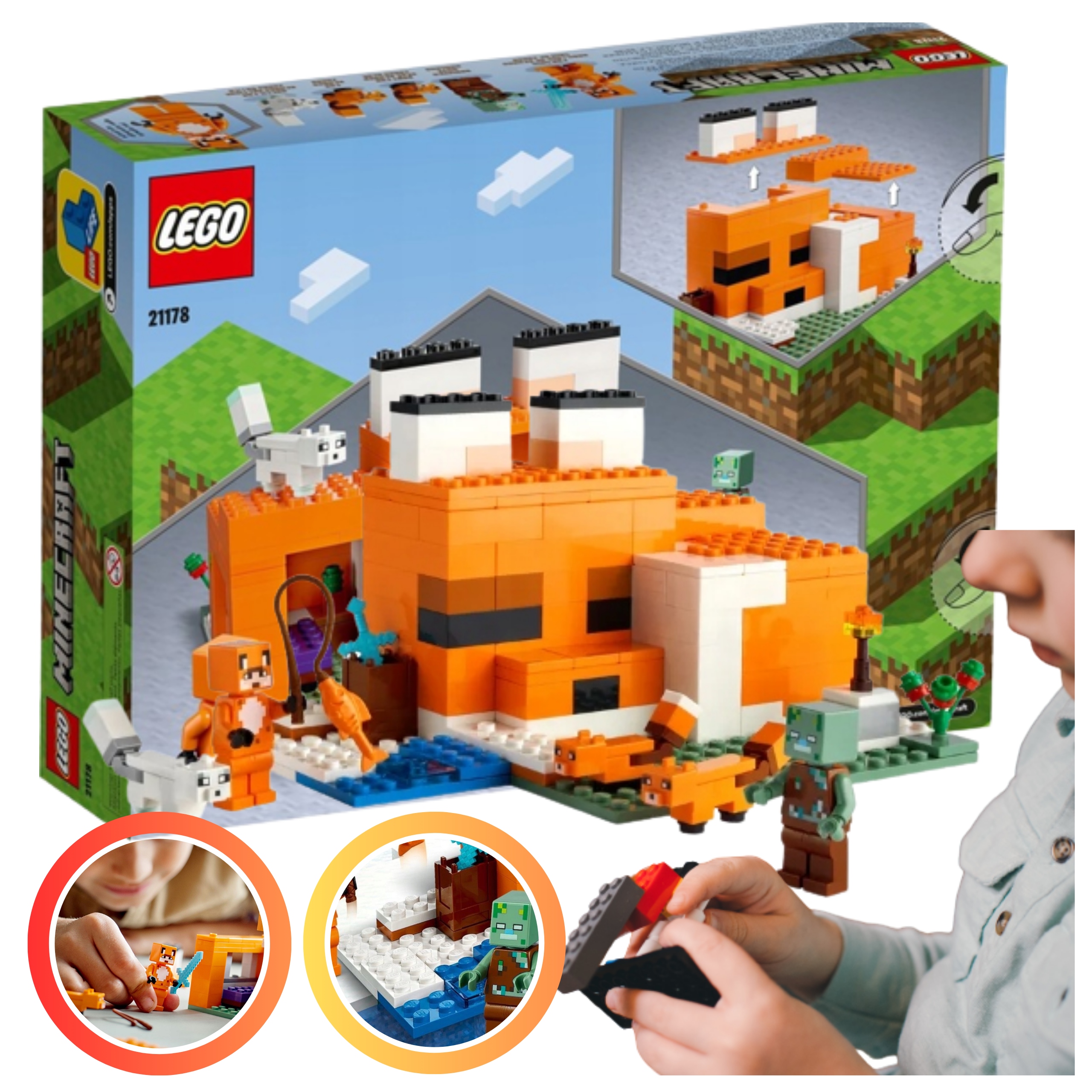 Minecraft Lis Figurka - Niska cena na Allegro.pl