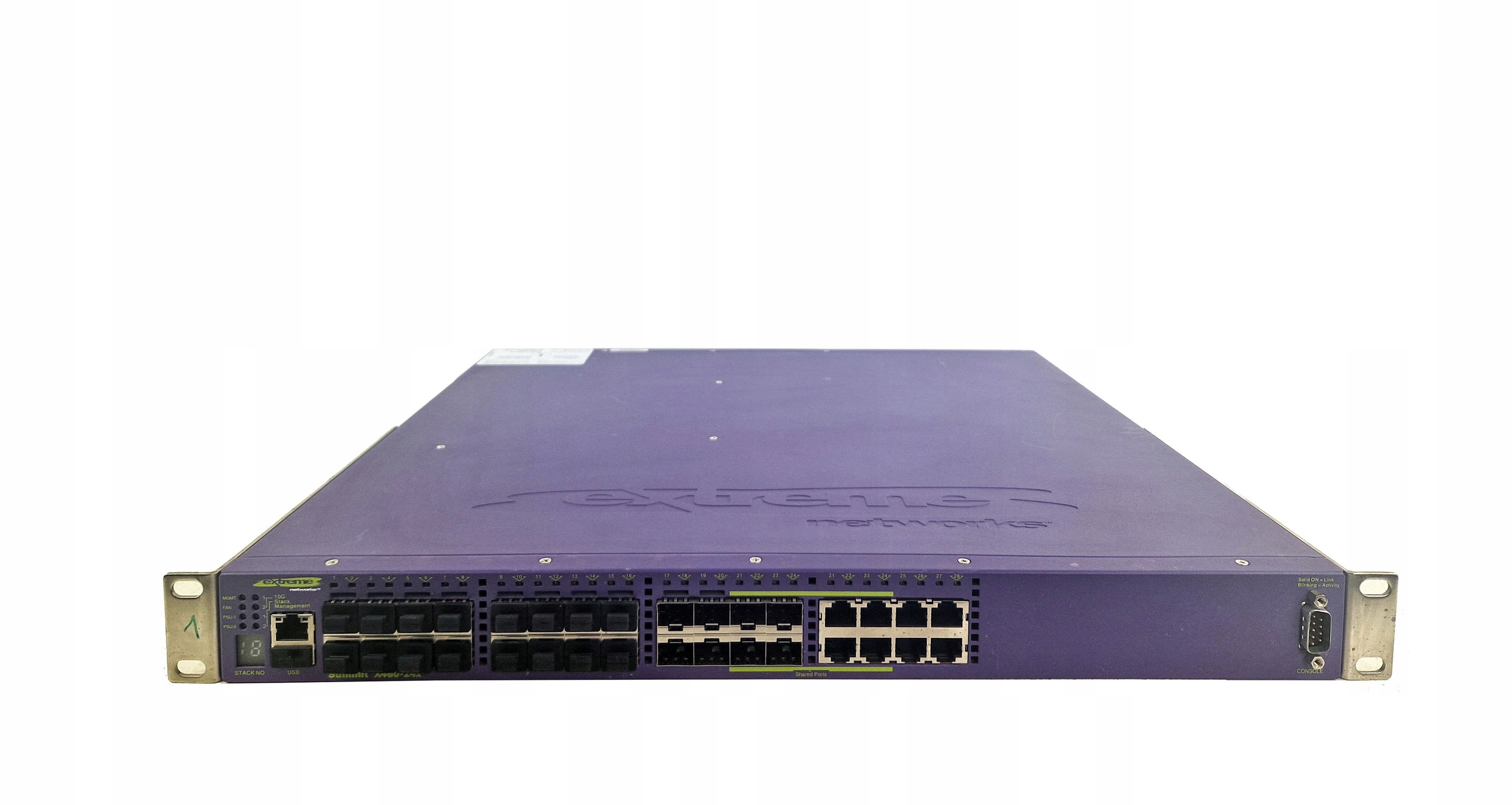 Extreme X460-24X 24-Port Gigabit SFP Switch 16405 2 x PSU - Sklep ...