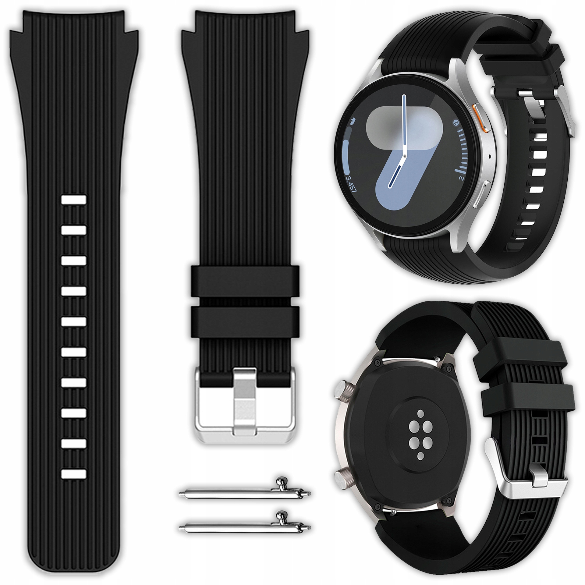 Pasek do Samsung Galaxy Watch 4 5 6 7 40mm 44mm 45mm 46mm 47mm PRO ...