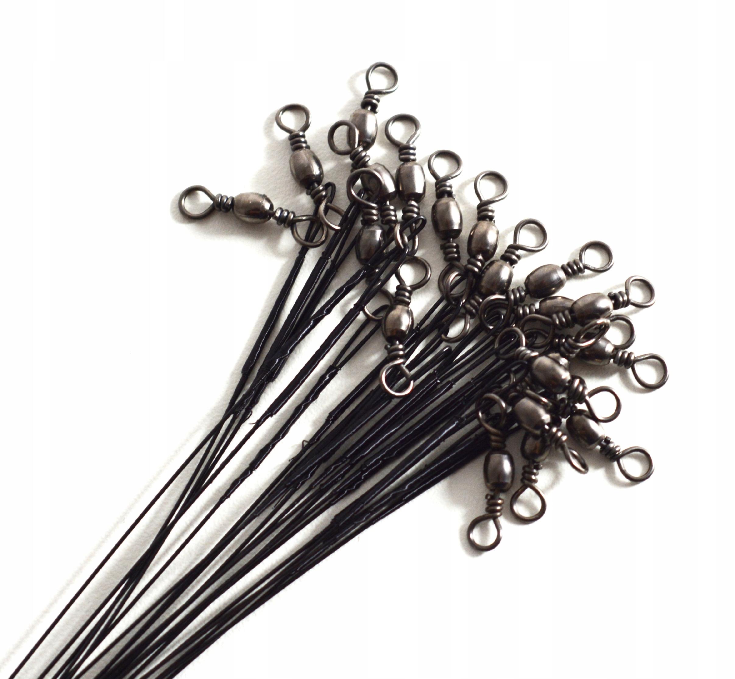 STALOWE PRZYPONY STALKI NA SZCZUPAKA 100 SZT BLACK - 64-1670 FL ...