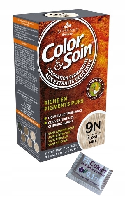 COLOR&SOIN 9N MIODOWY BLOND trwała farba (3525727539321) • Cena, Opinie ...