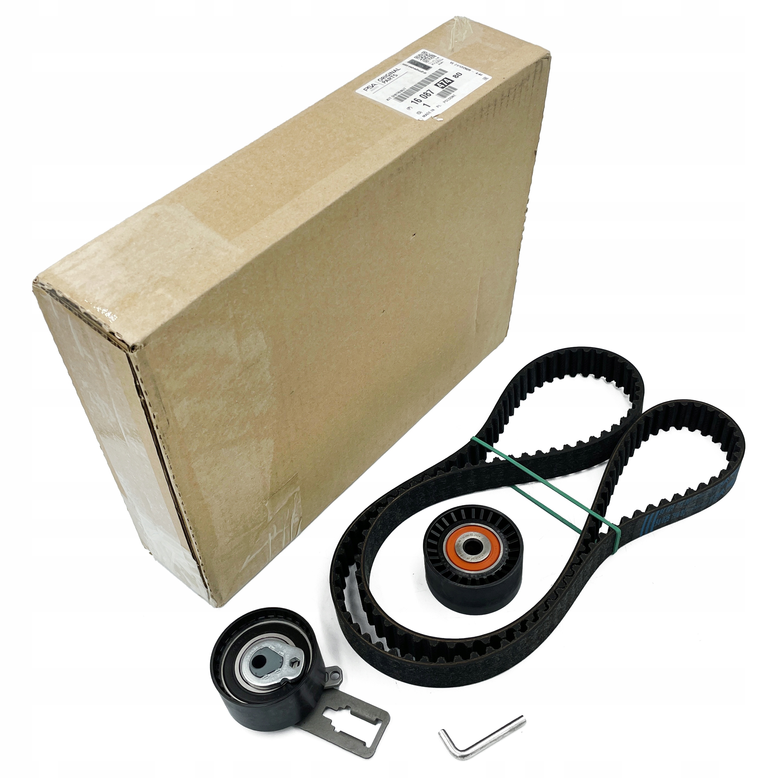 CITROEN C5 III 1.6 HDI ZESTAW ROZRZĄDU ORYGINAŁ 1608747480 za 334,84 zł ...