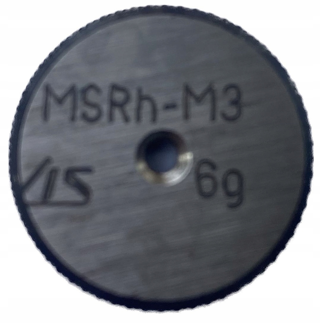 VIS Sprawdzian MSRh M3 + ŚWIADECTWO WZORCOWANIA Sprawdzian M3 6g (MSRh ...