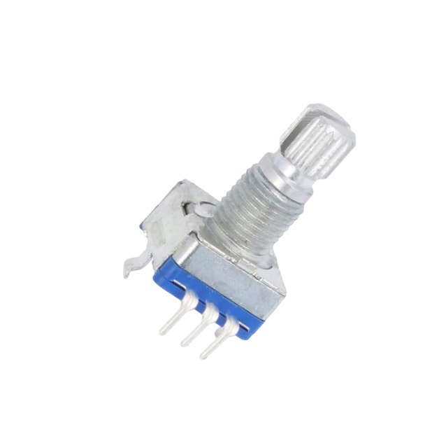 INKREMENTÁLNÍ ROTAČNÍ ENKODÉR 20 IMPULSŮ S TLAČÍTKEM 15mm TNT 5VDC 10mA ...