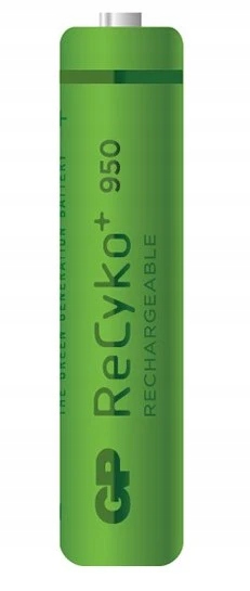 Akumulator niklowo-metalowo-wodorkowy (NiMH) GP AAA (R3) 950 mAh 4 szt ...