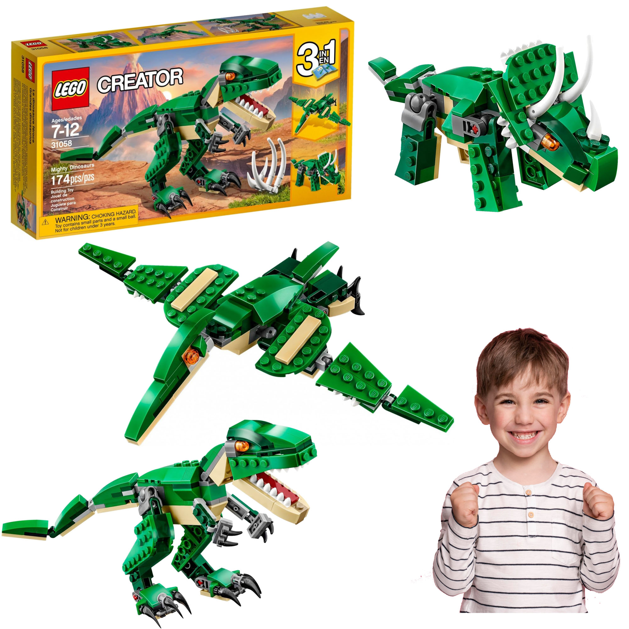LEGO CREATORS POTĘŻNE DINOZAURY T-REX PTERODAKTYL 13454199364 - Allegro.pl LEGO CREATORS POTĘŻNE DINOZAURY T-REX PTERODAKTYL 13454199364 - Allegro.pl