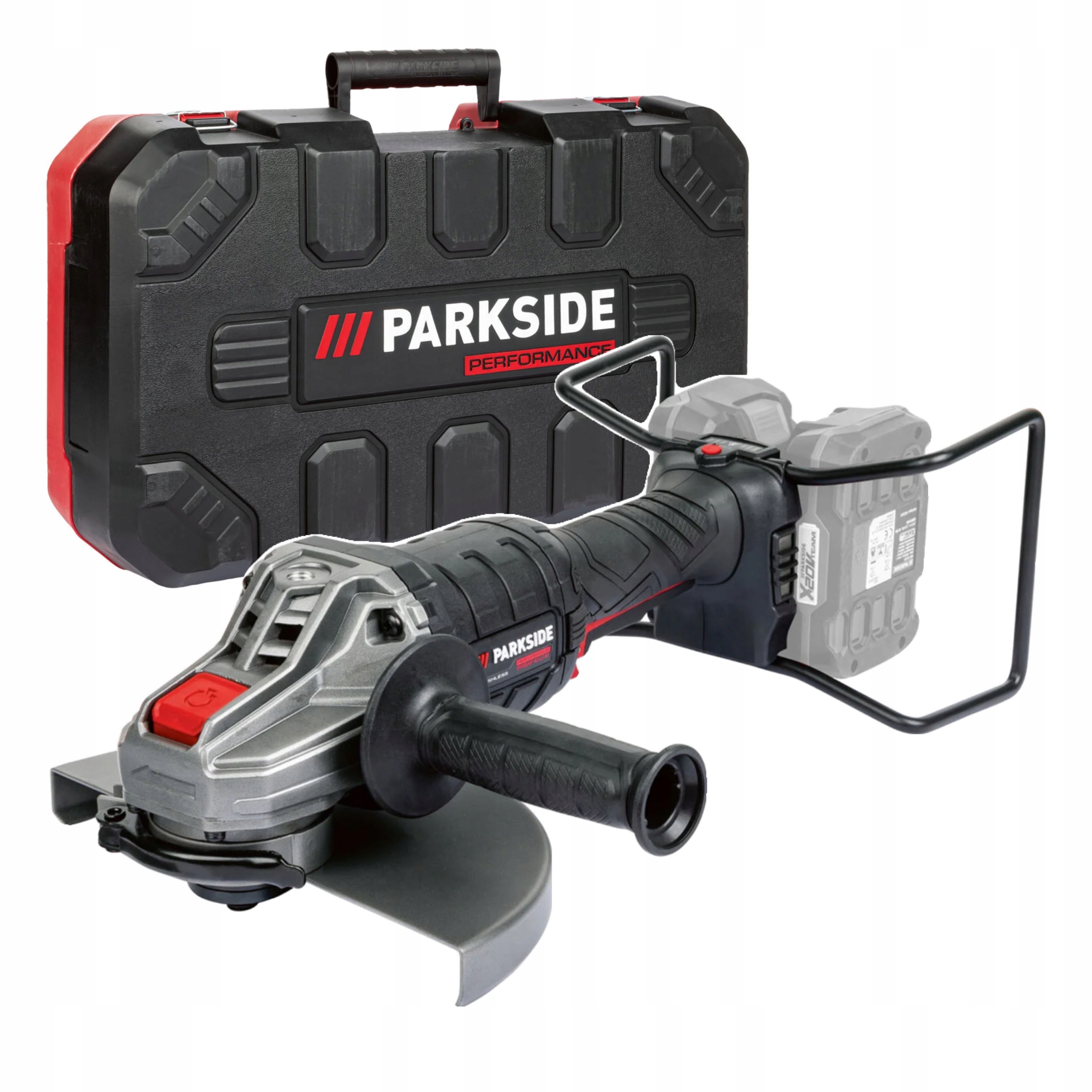 PARKSIDE PERFORMANCE Akumulatorowa szlifierka kątowa 40V PWSAP 40-Li A1 ...