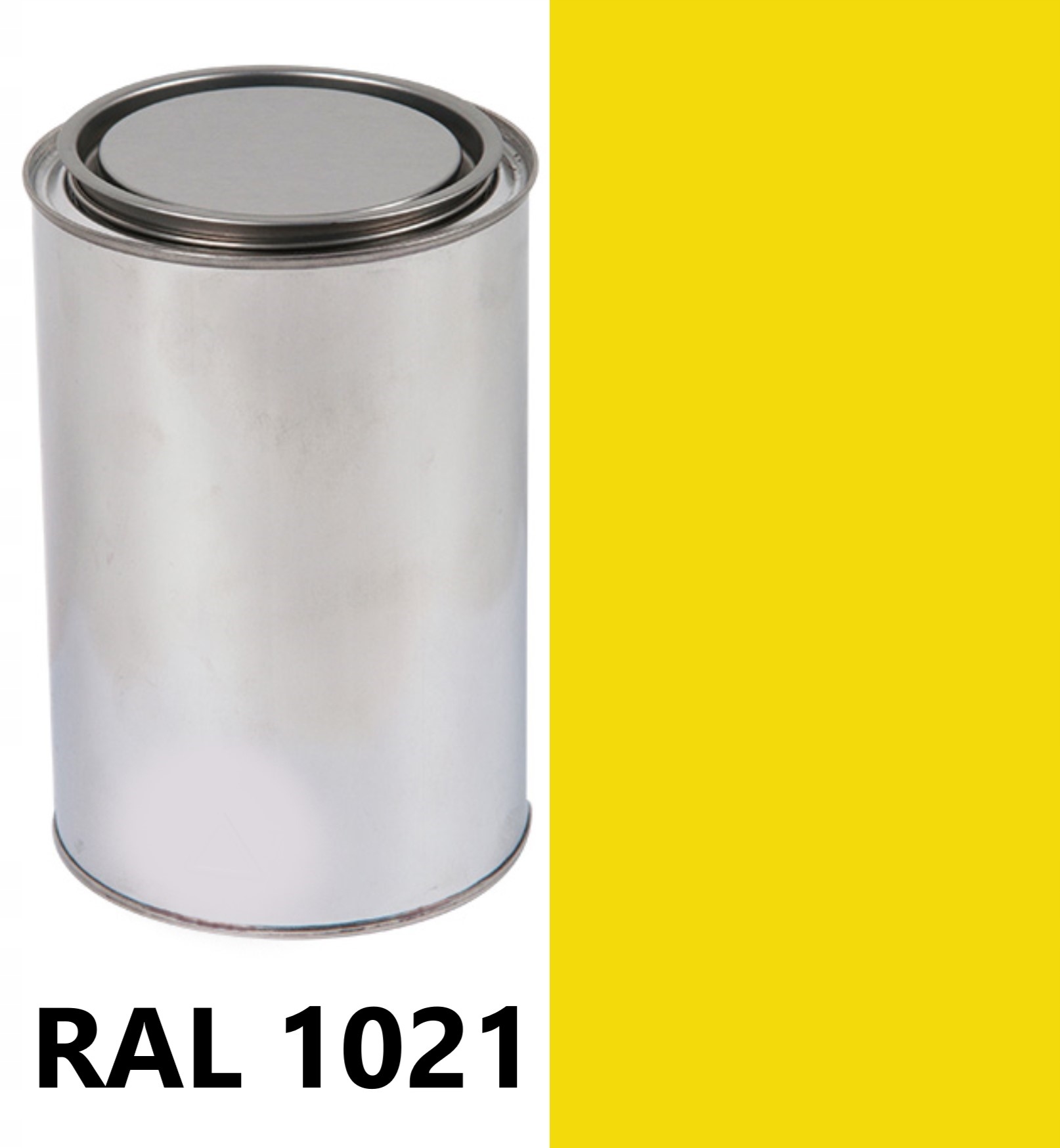 RAL 1021 ŻÓŁTY KADMOWY POLIURETAN AKRYL 2:1 FARBA 1L MAT 5904996860868 ...