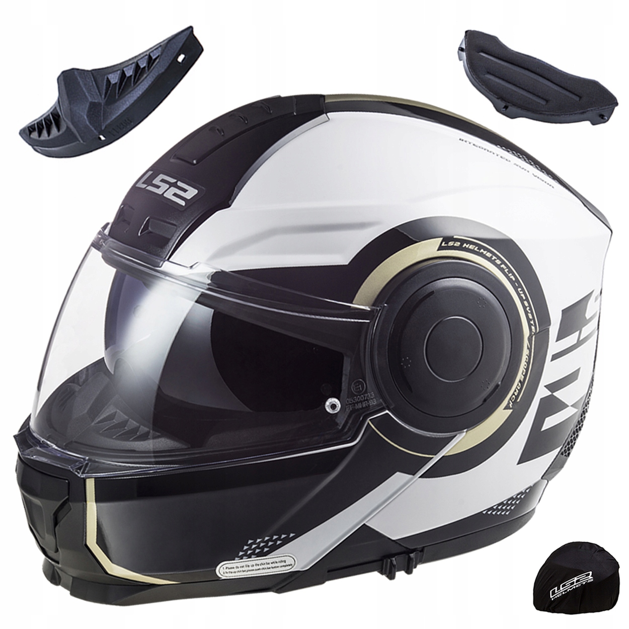 LS2 KASK SZCZĘKOWY FF902 SCOPE ARCH TITANIUM XL 05907747784970 za 599 ...