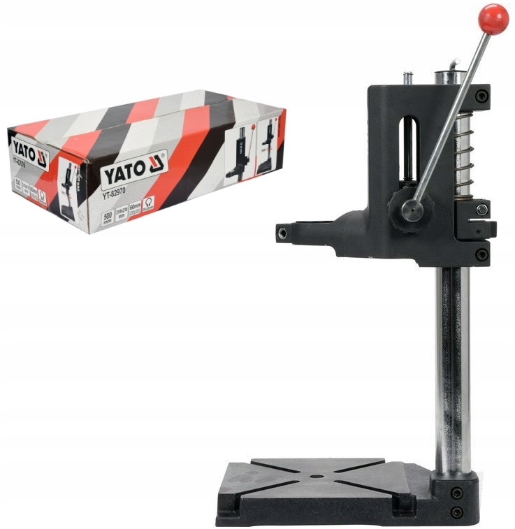 STATYW NA WIERTARKĘ 43MM 500MM PROFESJONALNA YATO (5906083073915 ...