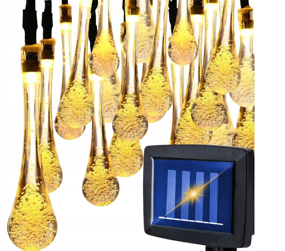 KURTYNA ŚWIETLNA LED LAMPKI SOPLE ZEWNĘTRZNE 4M NA ŚCIENĘ OKNO ZEWNĄTRZ ...