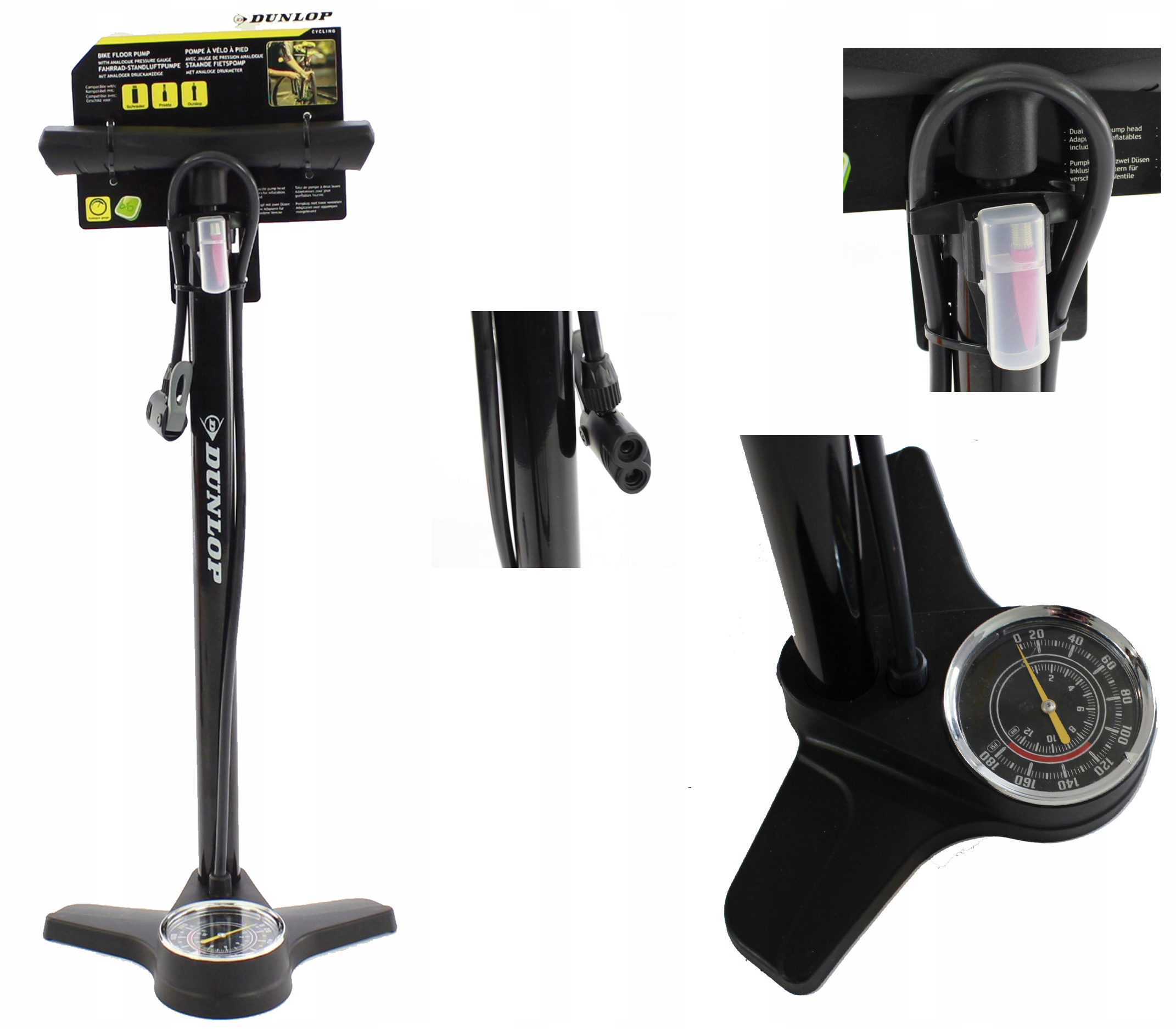 Pompka do roweru podłogowa - Pompki rowerowe - Allegro.pl