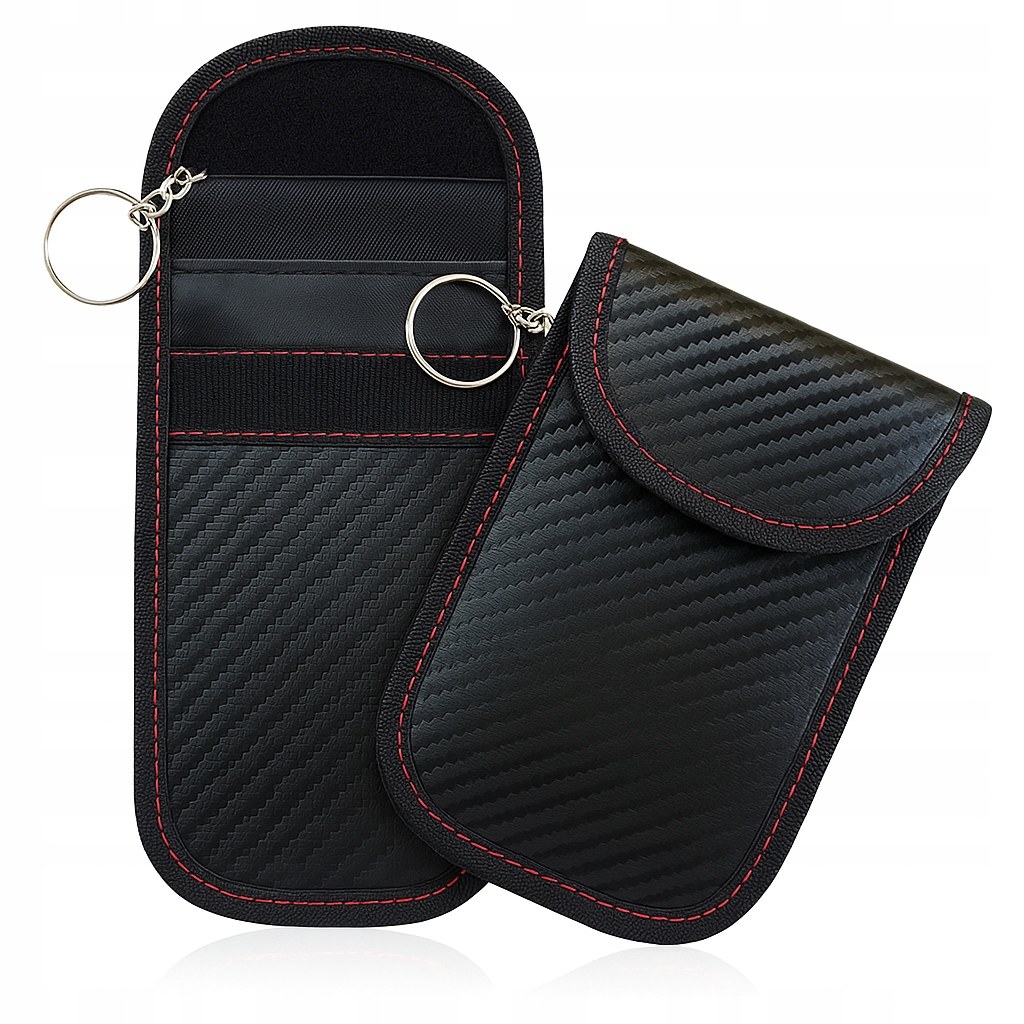 2x ETUI RFID NA KLUCZYKI KEYLESS – ANTYKRADZIEŻOWE BLOKADA KLATKA ...