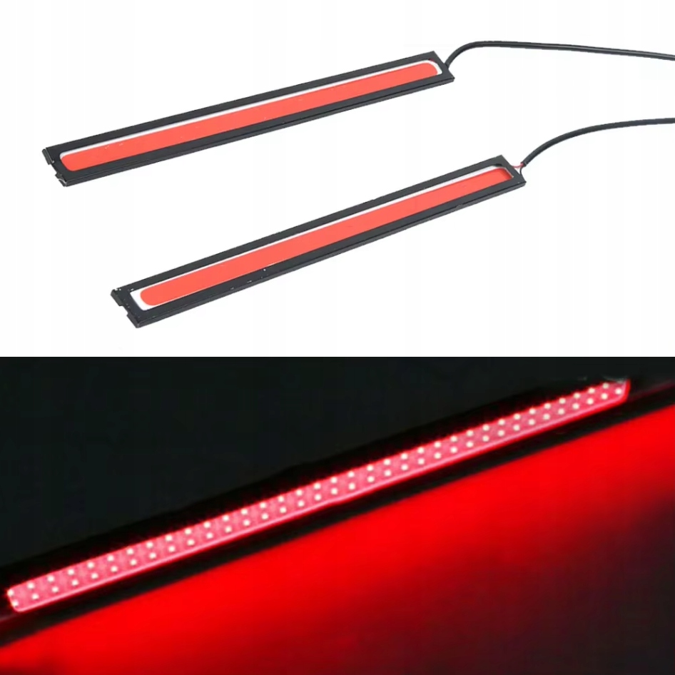 Dzienna LISTWA LED COB CZERWONA 12V PŁASKA 6974512939278 za 56.00PLN z ...