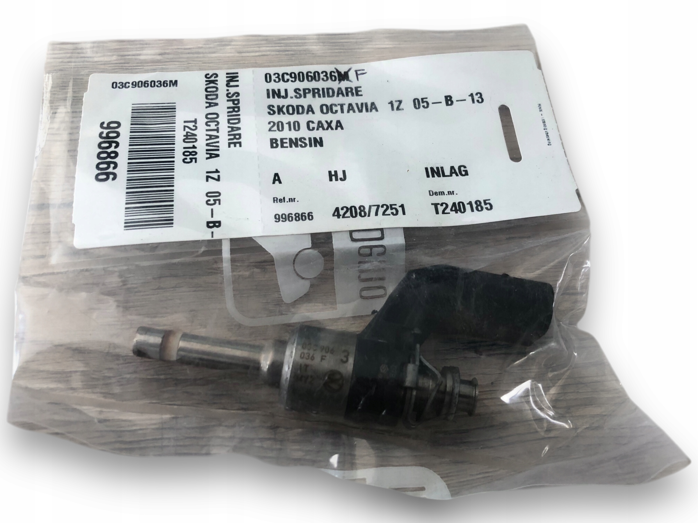 SKODA OCTAVIA WTRYSKIWACZ 03C906036F za 20.00PLN z Skwierzyna - Allegro ...