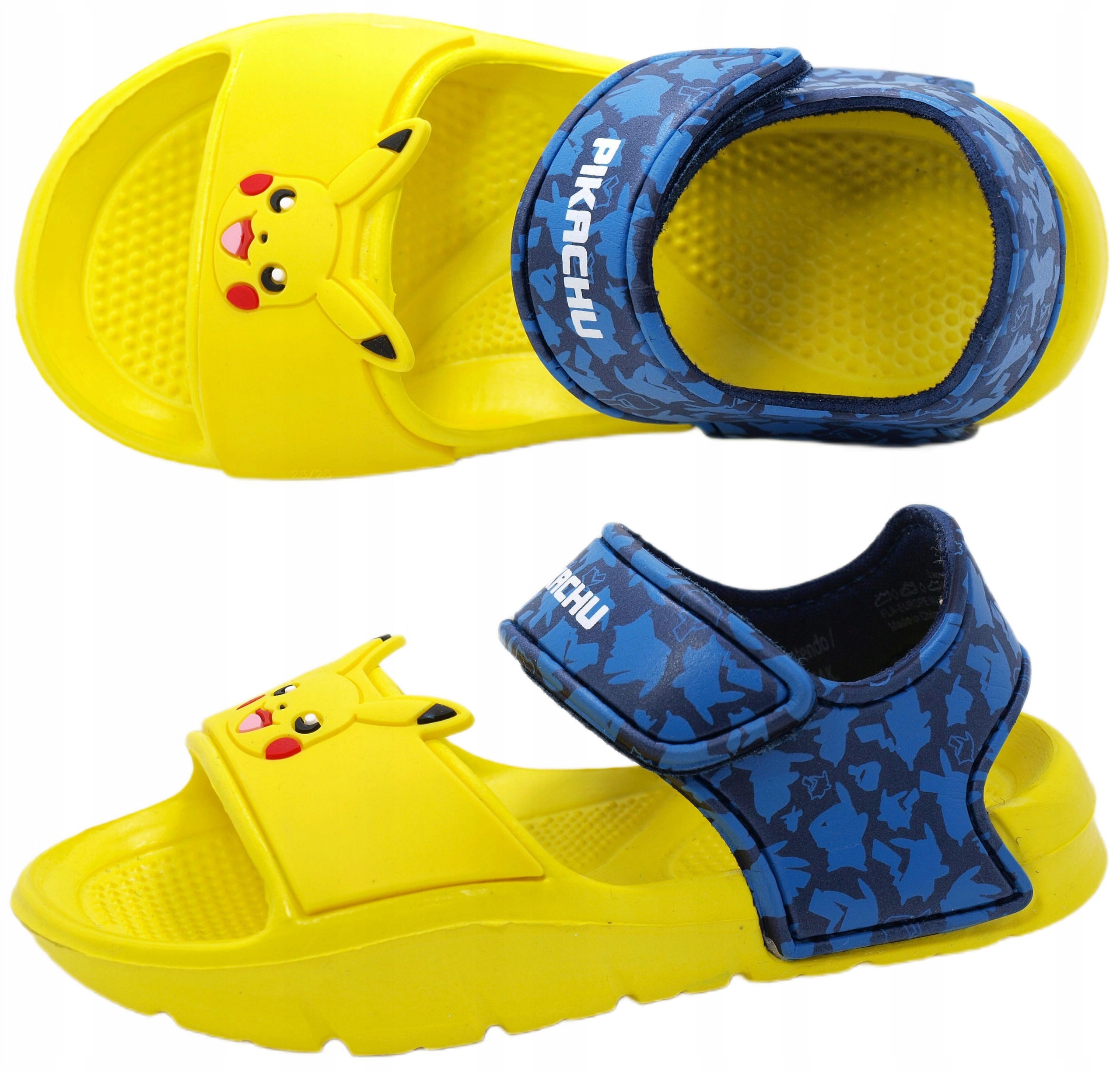 Klapki Pikachu - Niska cena na Allegro.pl
