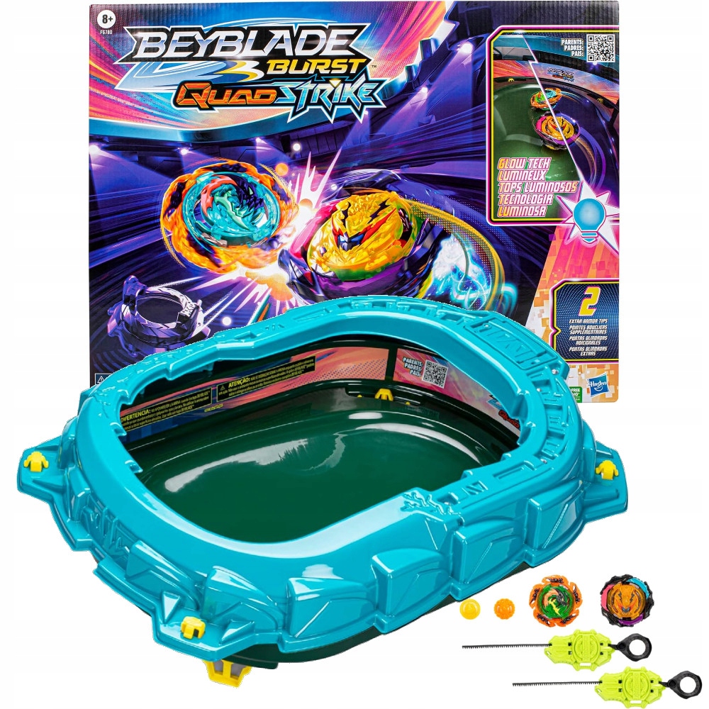 Arkádová hra Beyblade Burst QuadStrike Light Ignite Beyblade Stadium ...