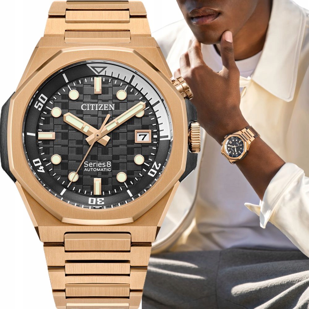 ZEGAREK Citizen NB6069-53H Series 8 Automatic (4974374341228) • Cena, Opinie • Męskie ...