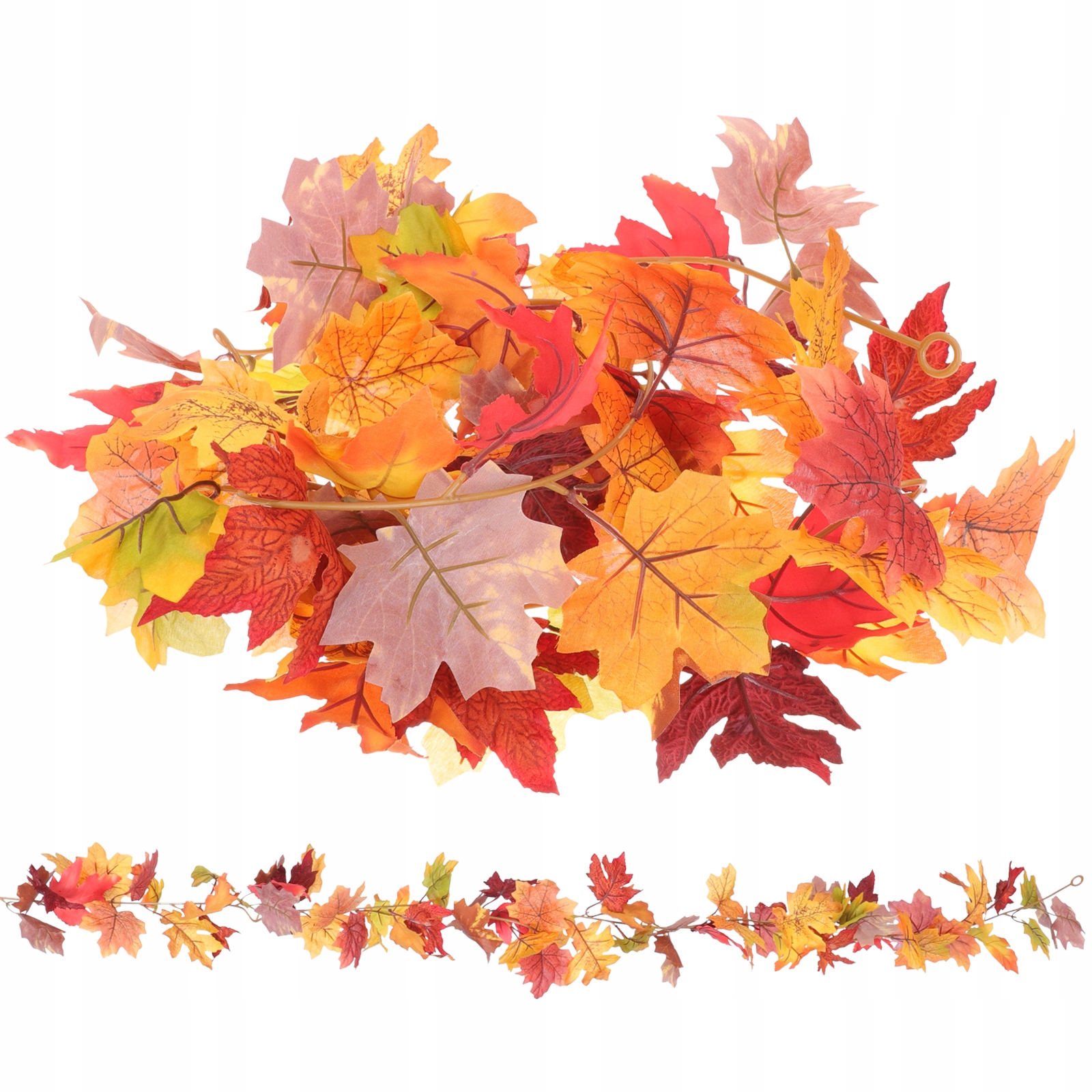 Sztuczne jesienne kwiaty jesienne liście klonu dekoracje ...