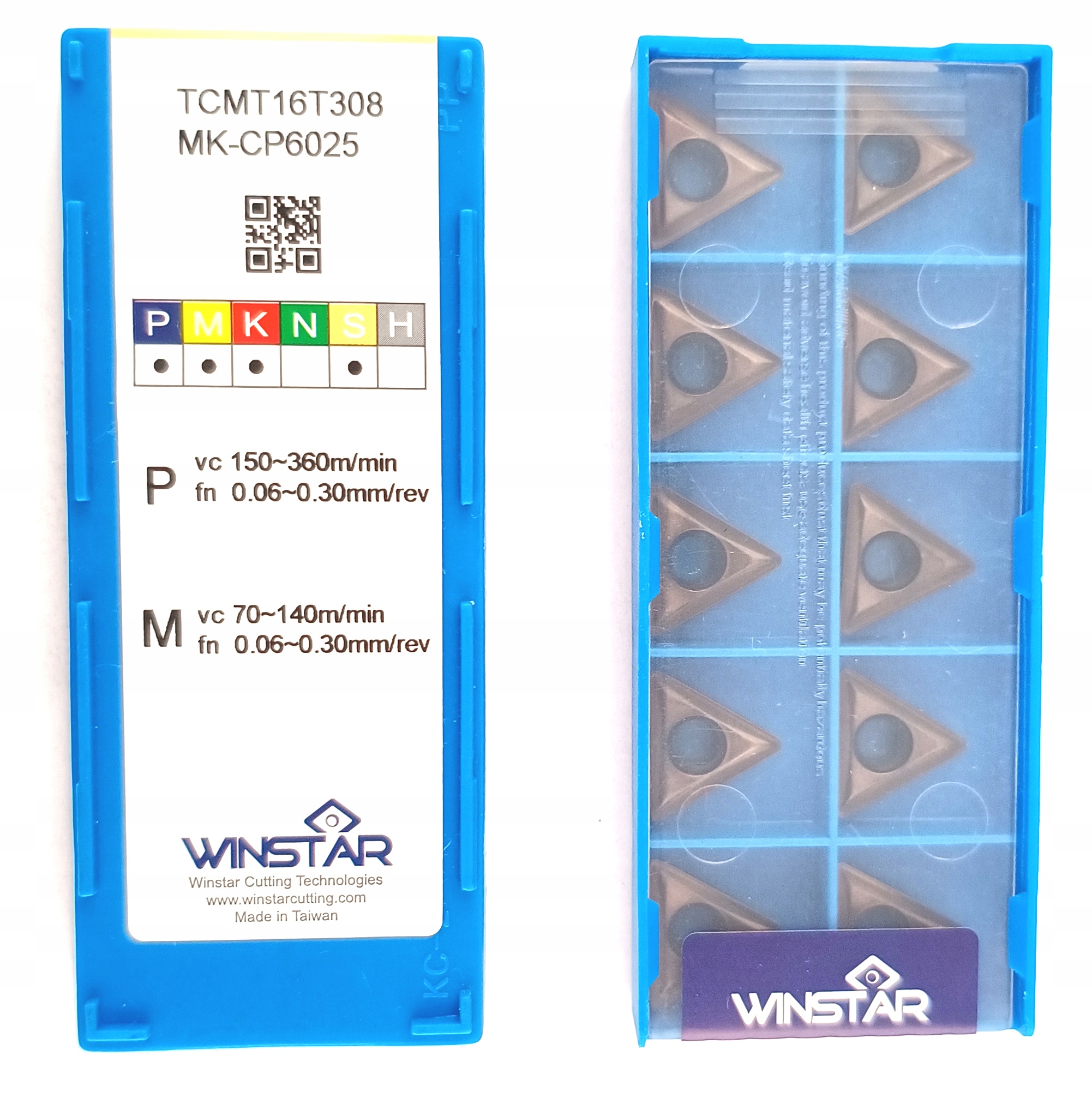 Płytki TCMT 16T308 MK CP6025 STAL NIERDZEWNA Nowy gatunek • Cena ...