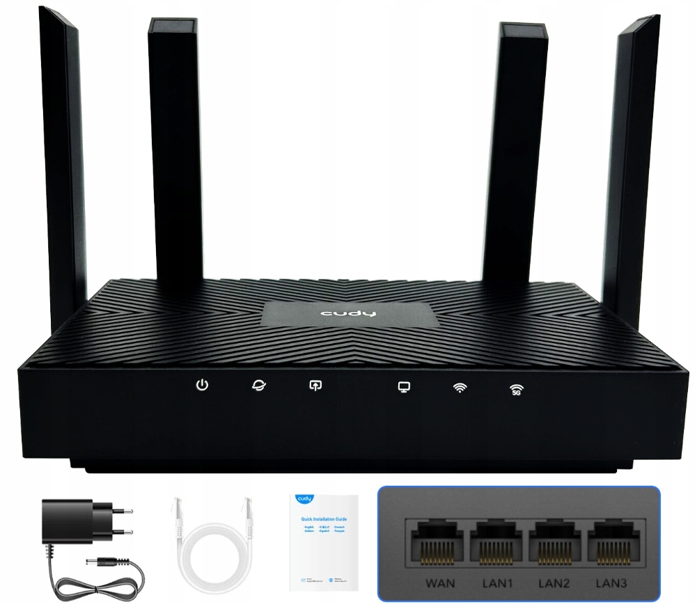 Router Cudy WR3000 802.11ax (Wi-Fi 6) - Sklep, Opinie, Cena w Allegro