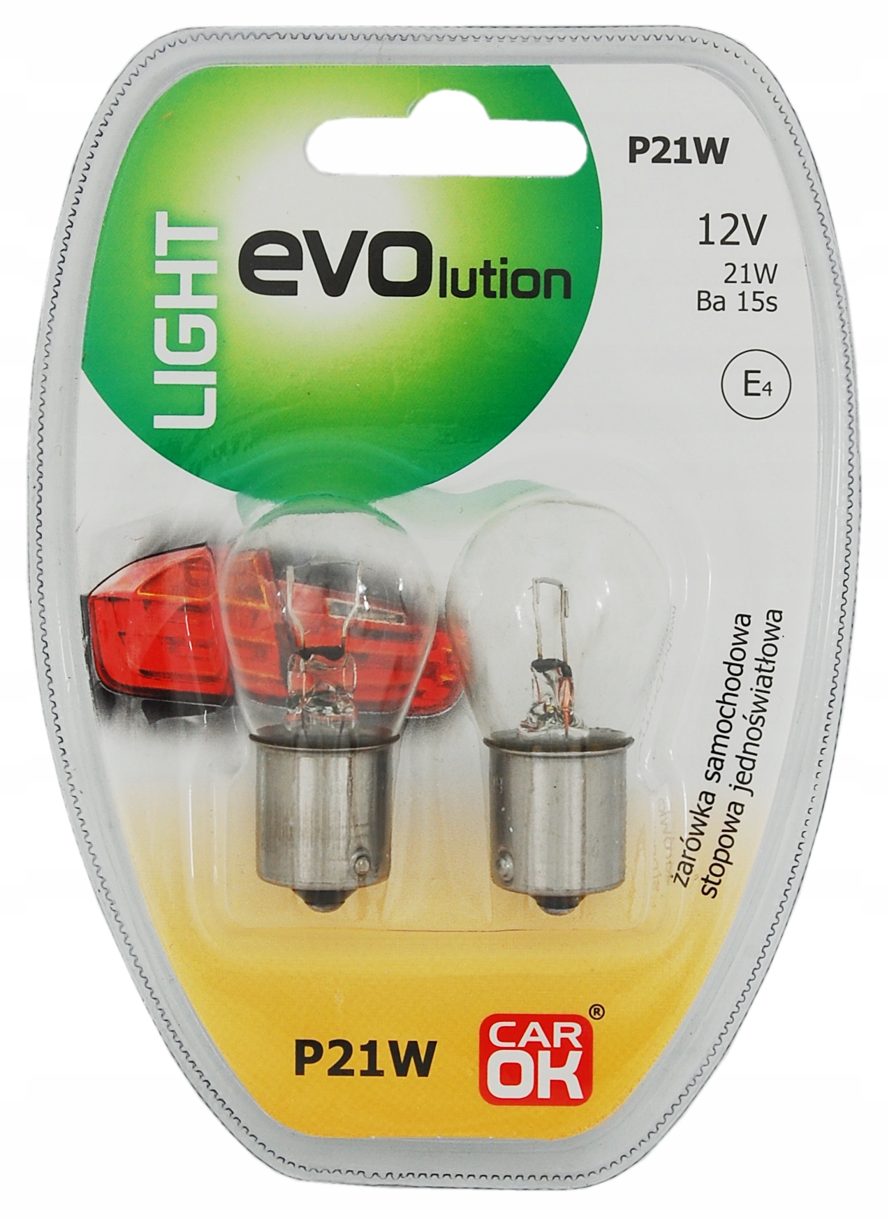 Żarówki samochodowe P21W 12 V 21W PROFAST 5907780034353 za 3.38PLN z ...