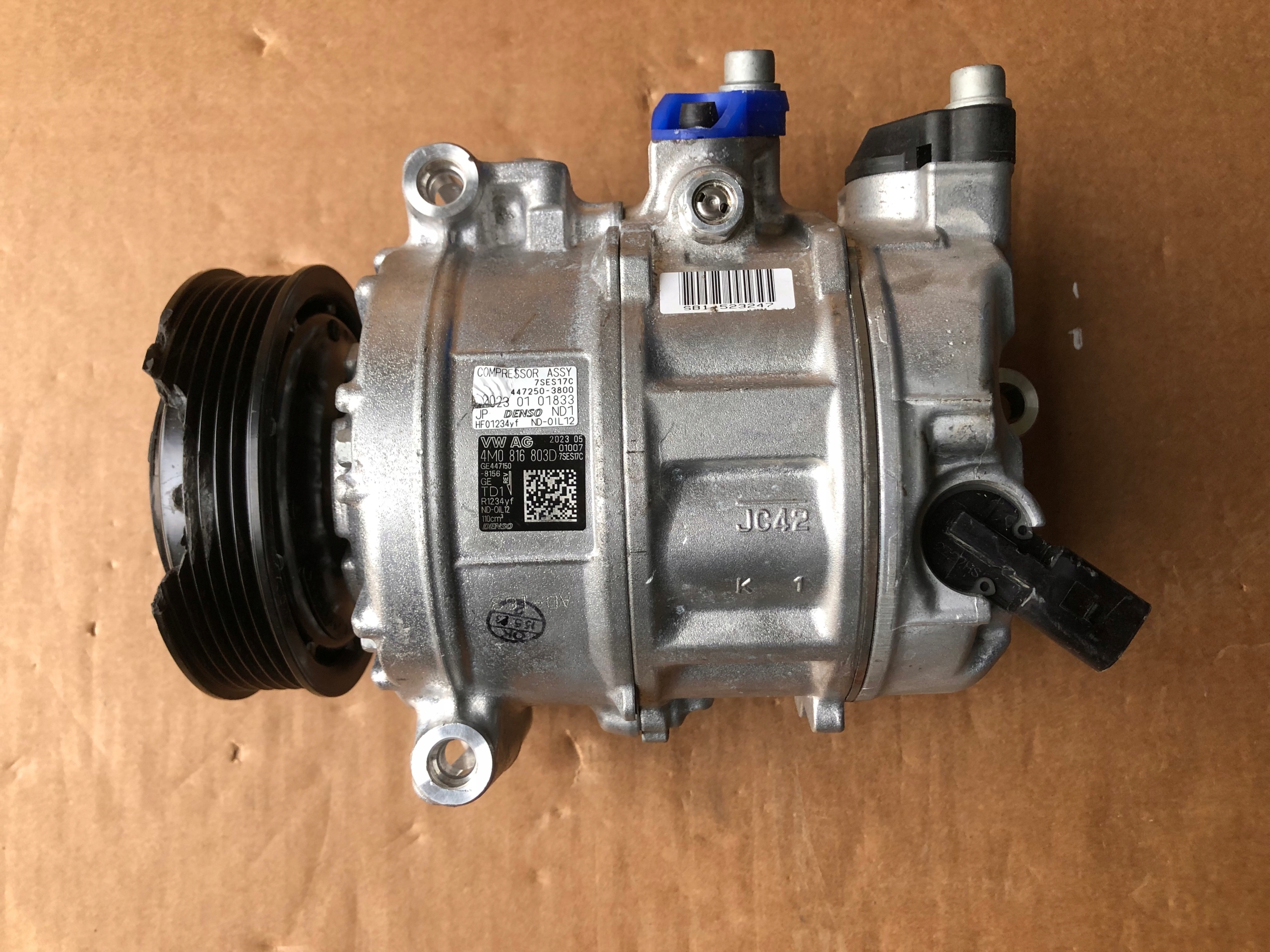 KOMPRESOR SPRĘŻARKA KLIMATYZACJI 4M0816803D 4M0816803D za 700 zł z ...