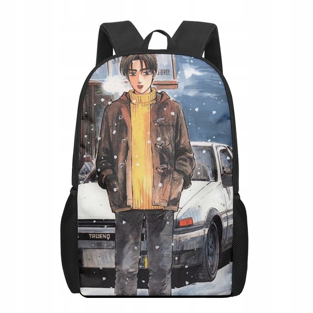 Backpack Japonia anime Initial D torby szkolne dla 13937638711 - Allegro.pl