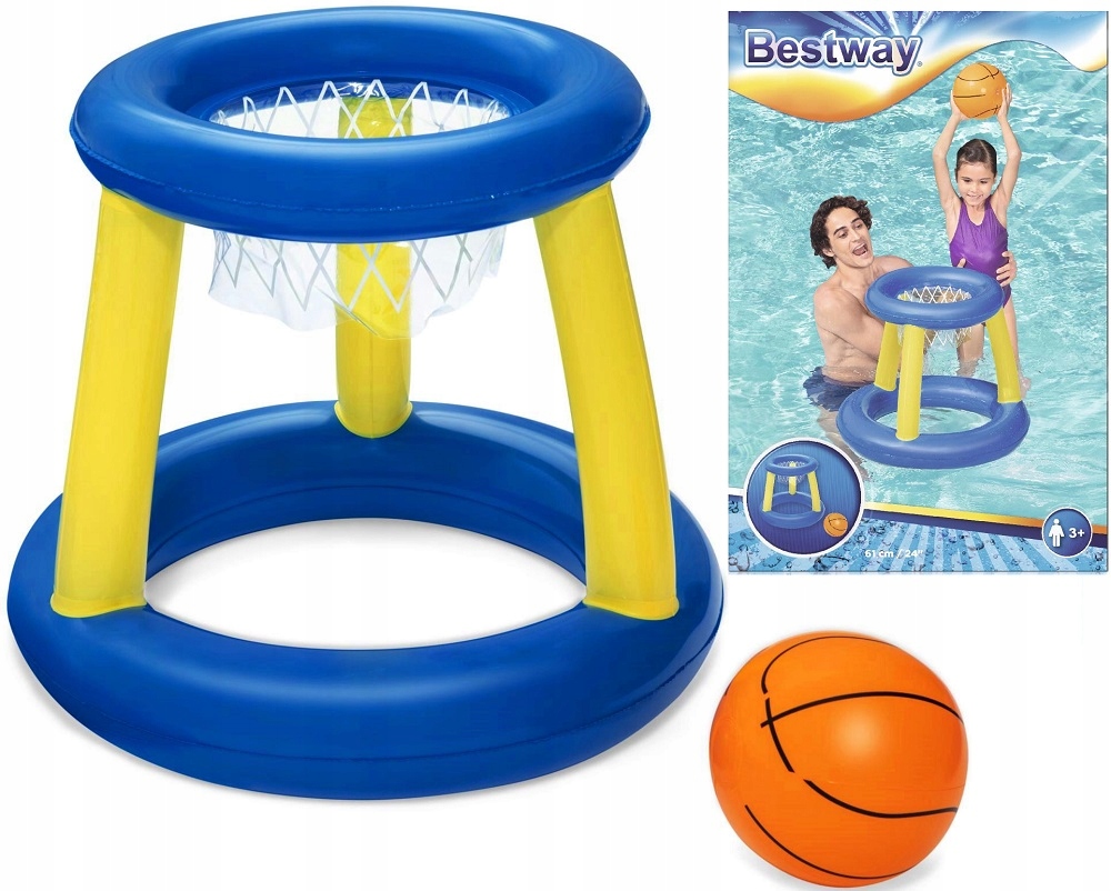 PŁYWAJĄCA KOSZYKÓWKA BASENOWA BESTWAY 52418 (6942138981964) • Cena ...