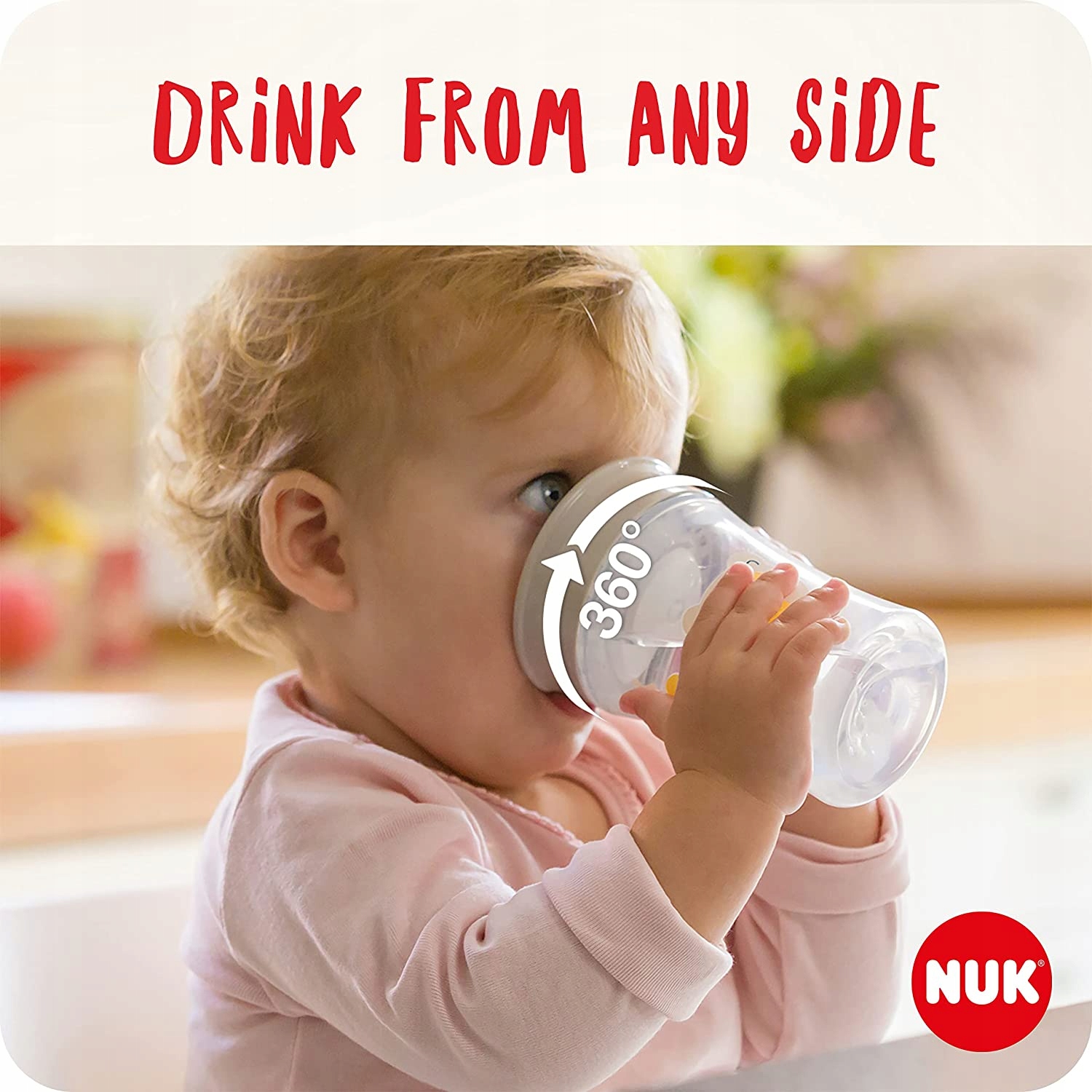 NUK Magic Cup KUBEK NIEKAPEK ustnik 360
