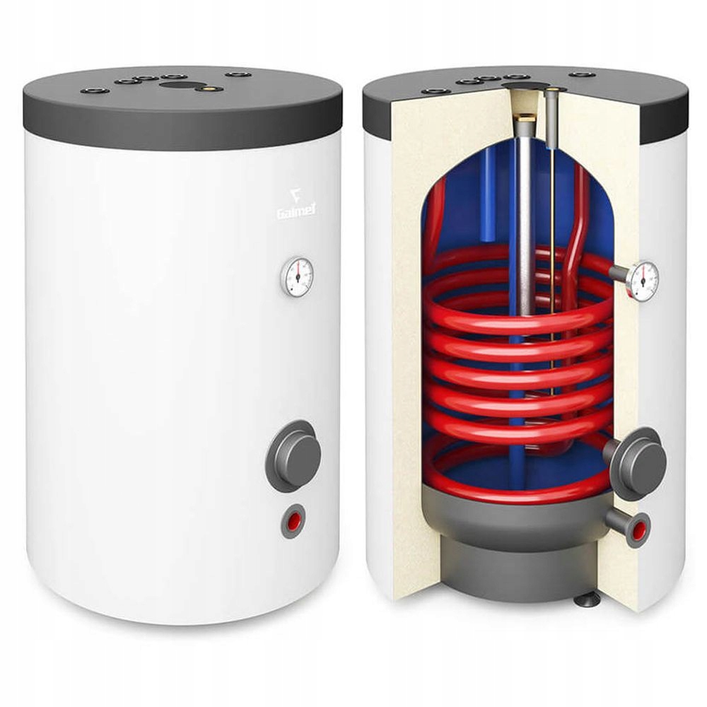 Bojler cwu z wężownicą 120L Galmet Rondo Premium (5901224402692) • Cena ...