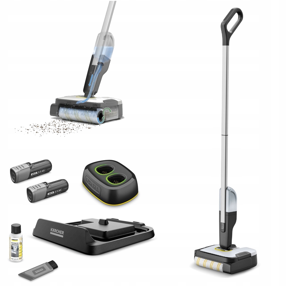 Mop elektryczny Kärcher FC 2-4 Battery Set 2B DUO 1.056-206.0 - Sklep, Opinie, Cena w Allegro