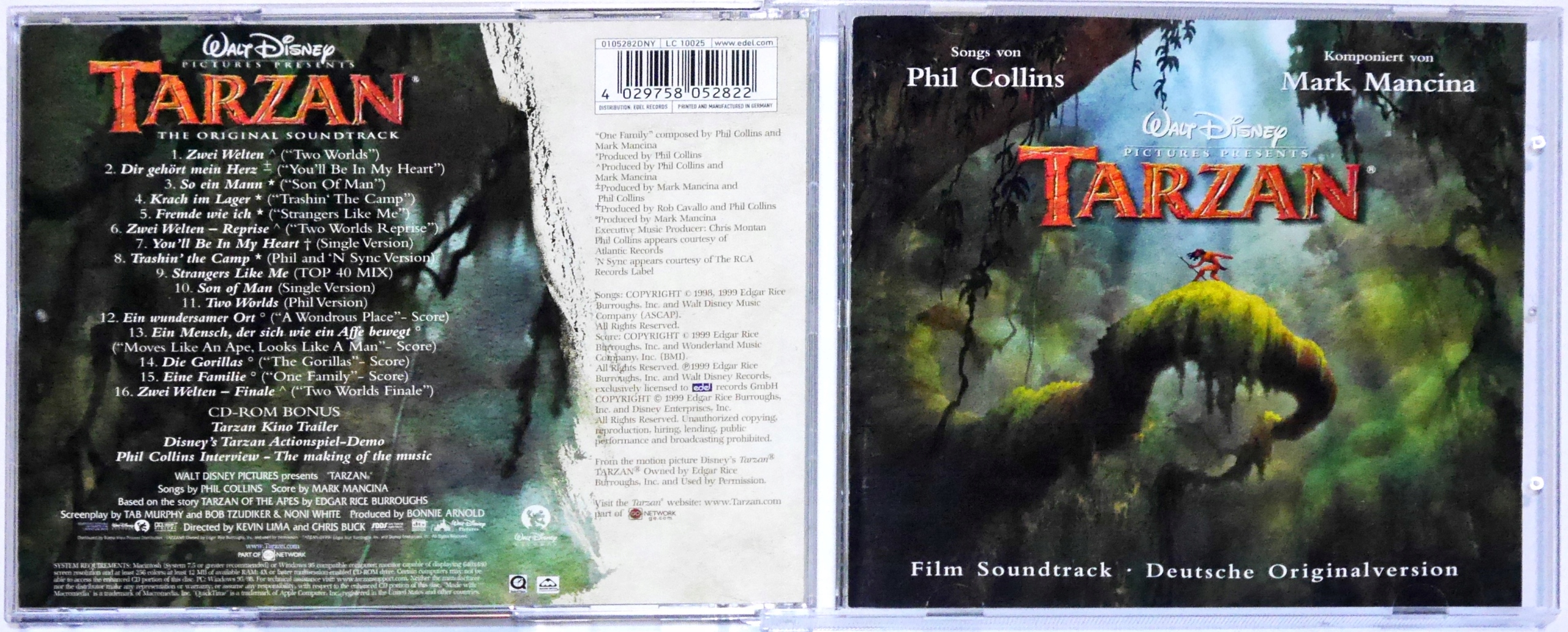 Phil Collins, Mark Mancina – Tarzan (Soundtrack) 13583526262 - Sklepy ...