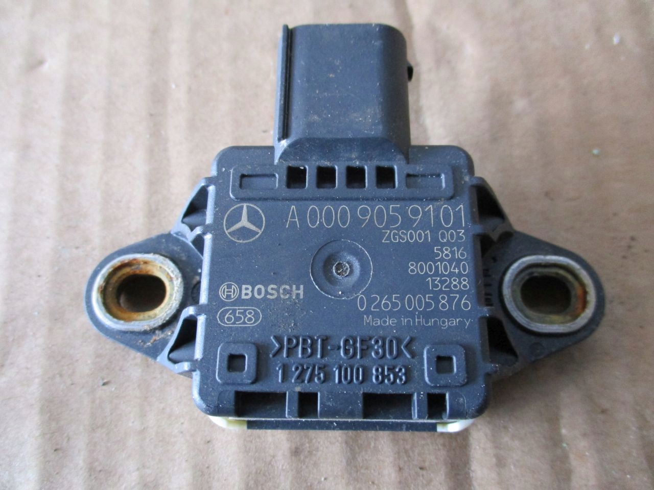 MERCEDES W212 LIFT CZUJNIK MODUŁ ESP A0009059101 0009059101 za 99 zł z ...