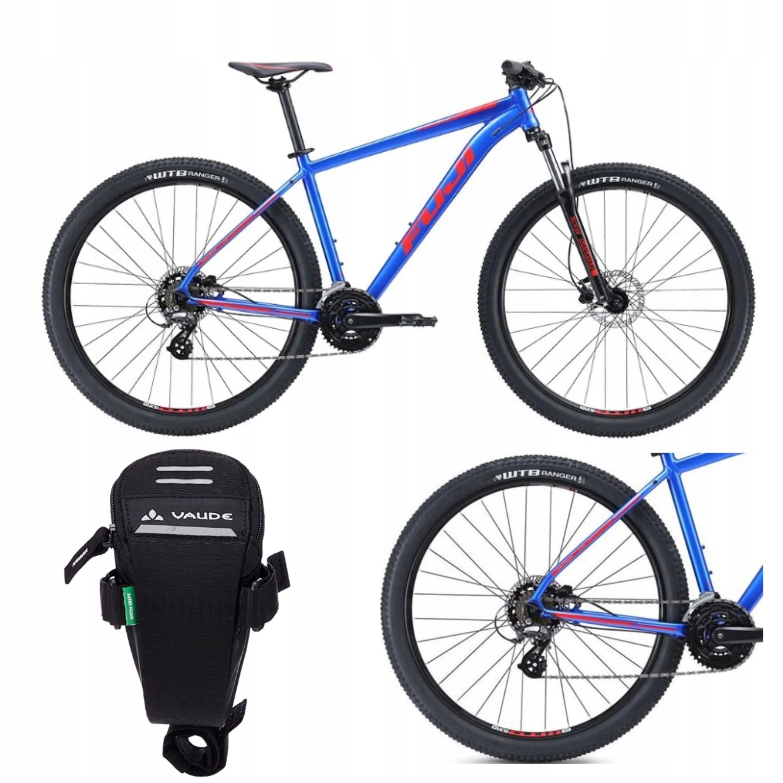 Rower MTB Fuji NEVADA 4.0 LTD 29" DISC MTB rama L koło 29 " niebieski - 0785749203973 ...