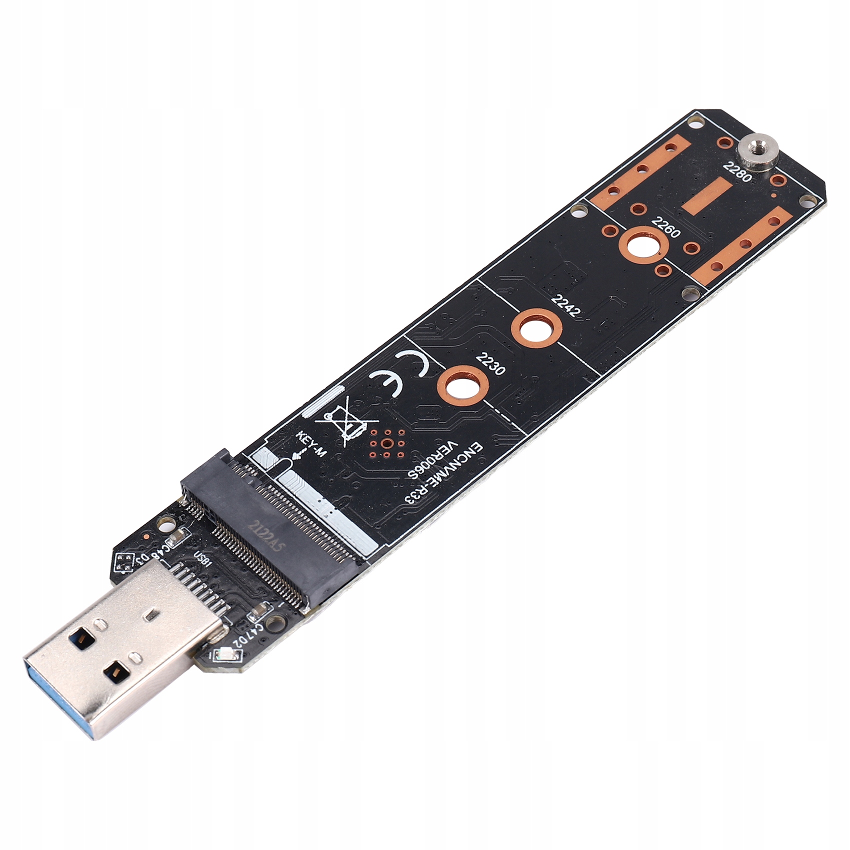 Adapter M.2 NVME SSD do USB3.2 GEN2 10Gbps Adapter M.2 NVME SSD - Sklep ...