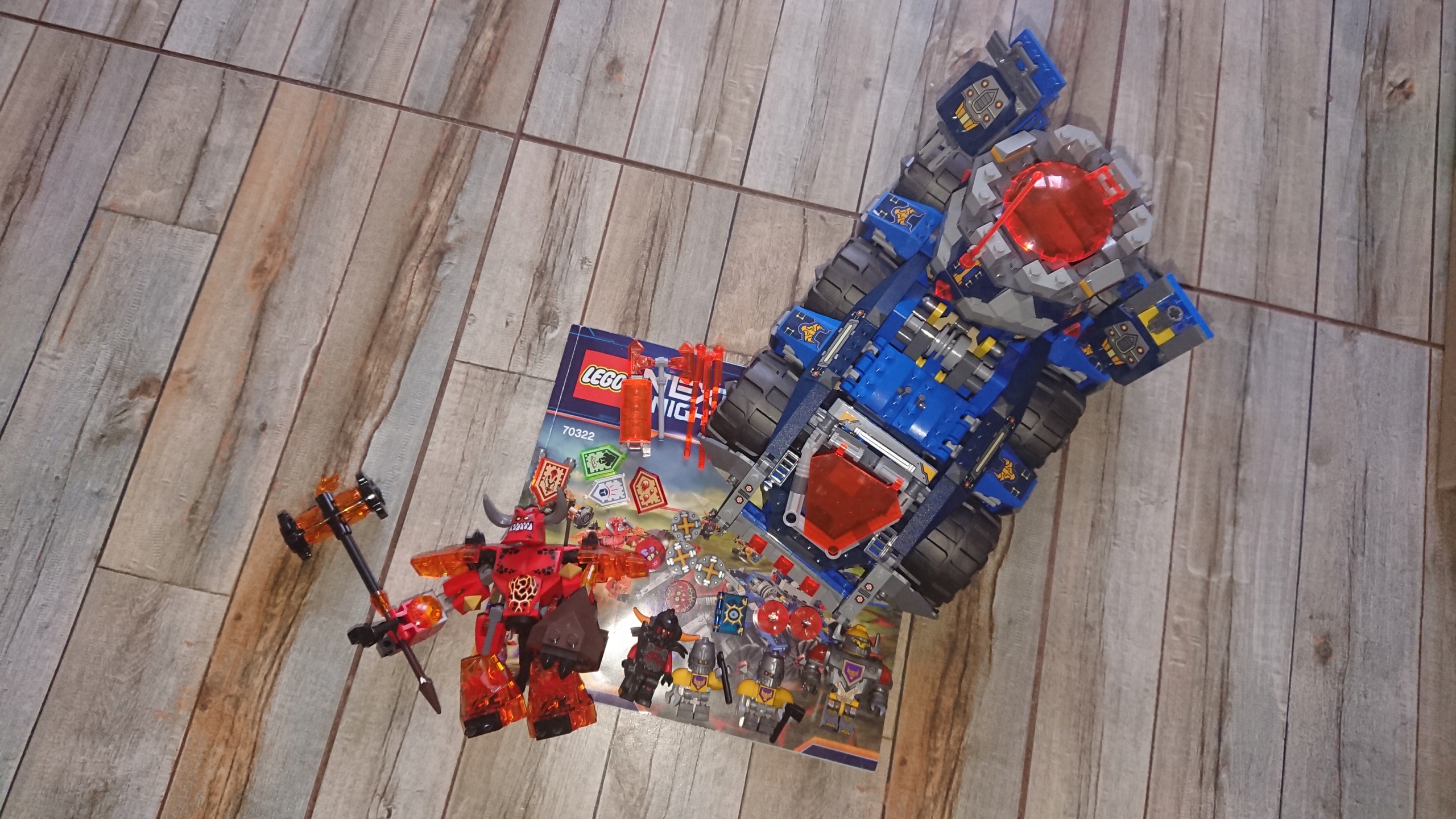 Lego 70322 Nexo Knights Axls Tower Carrier | Ksawerów | Kup teraz na ...