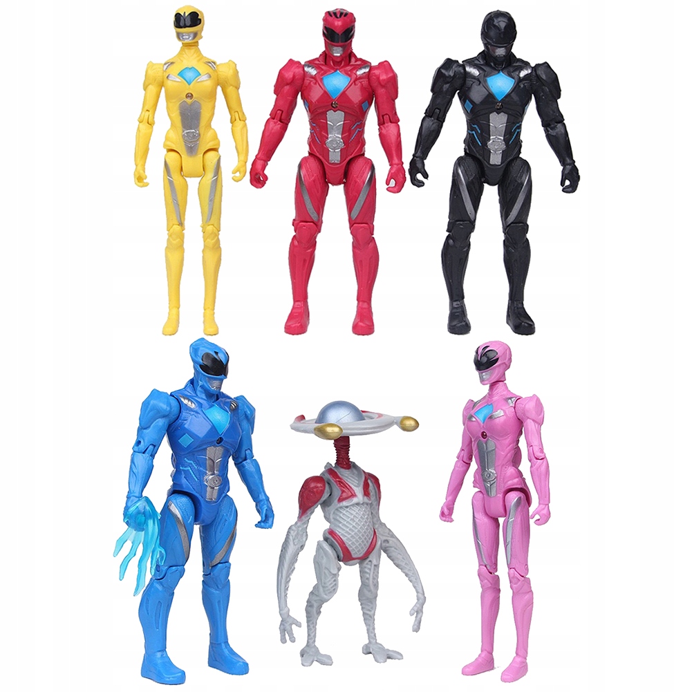 6 ks/sada Filmová verze Power Rangers Anime za 193 Kč - Allegro