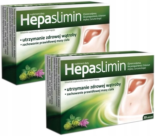 Suplement diety Aflofarm Hepaslimin tabletki 30 szt. (5902020845928 ...