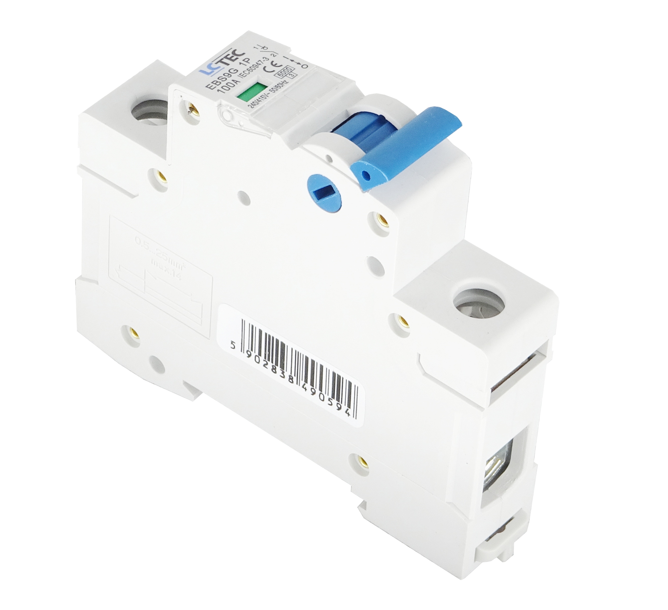 ROZŁĄCZNIK IZOLACYJNY MODUŁOWY LC TEC 1-FAZOWY 1P 100A (5902838490594 ...