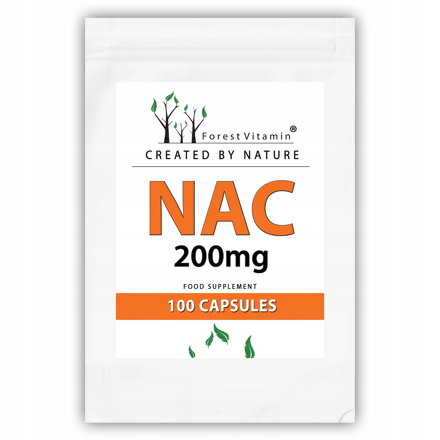 NAC N-Acetyl L-Cysteina 200mg 100kaps ANTYOKSYDANT WĄTROBA OCZYSZCZA ...