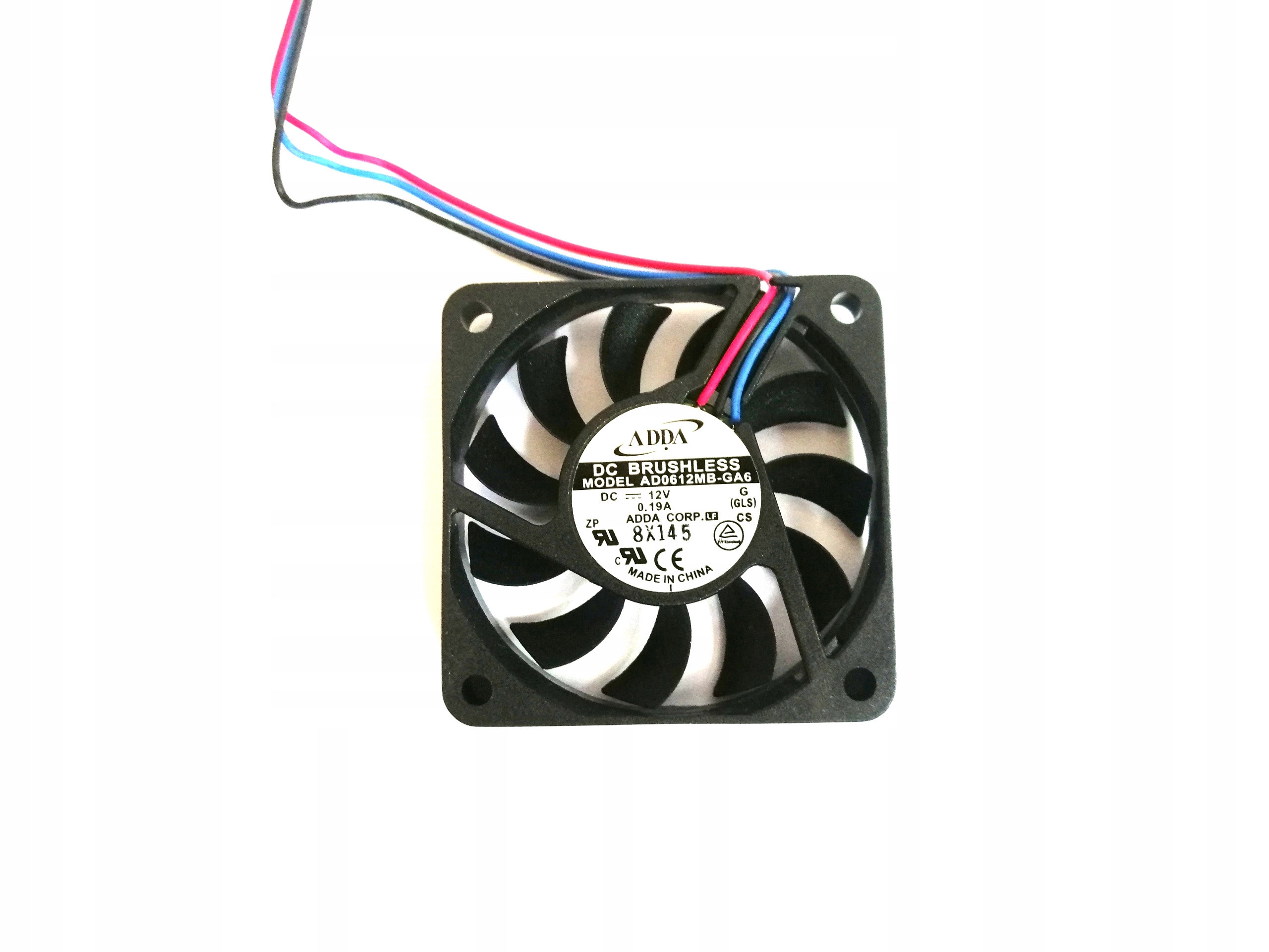 wentylator 6010 ADDA, 60x60x10mm, 12V, trzy kable - Sklep, Opinie, Cena ...