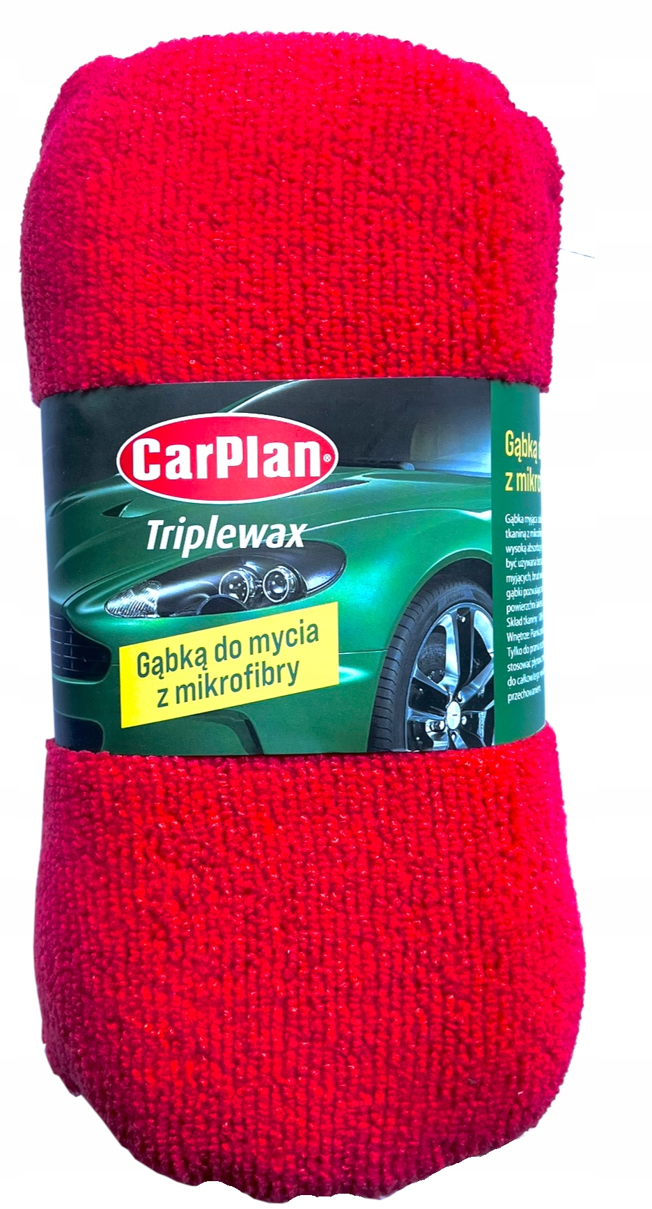 Gąbka do mycia AUTA z MIKROFIBRY TRIPLEWAX CARPLAN - porównaj ceny ...