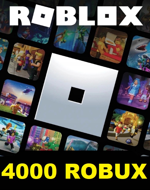 ROBLOX KÓD 4000 ROBUX 4000RS ROBUX AJÁNDÉK KÁRTYA VALUTA AJÁNDÉK KÁRTYA ...