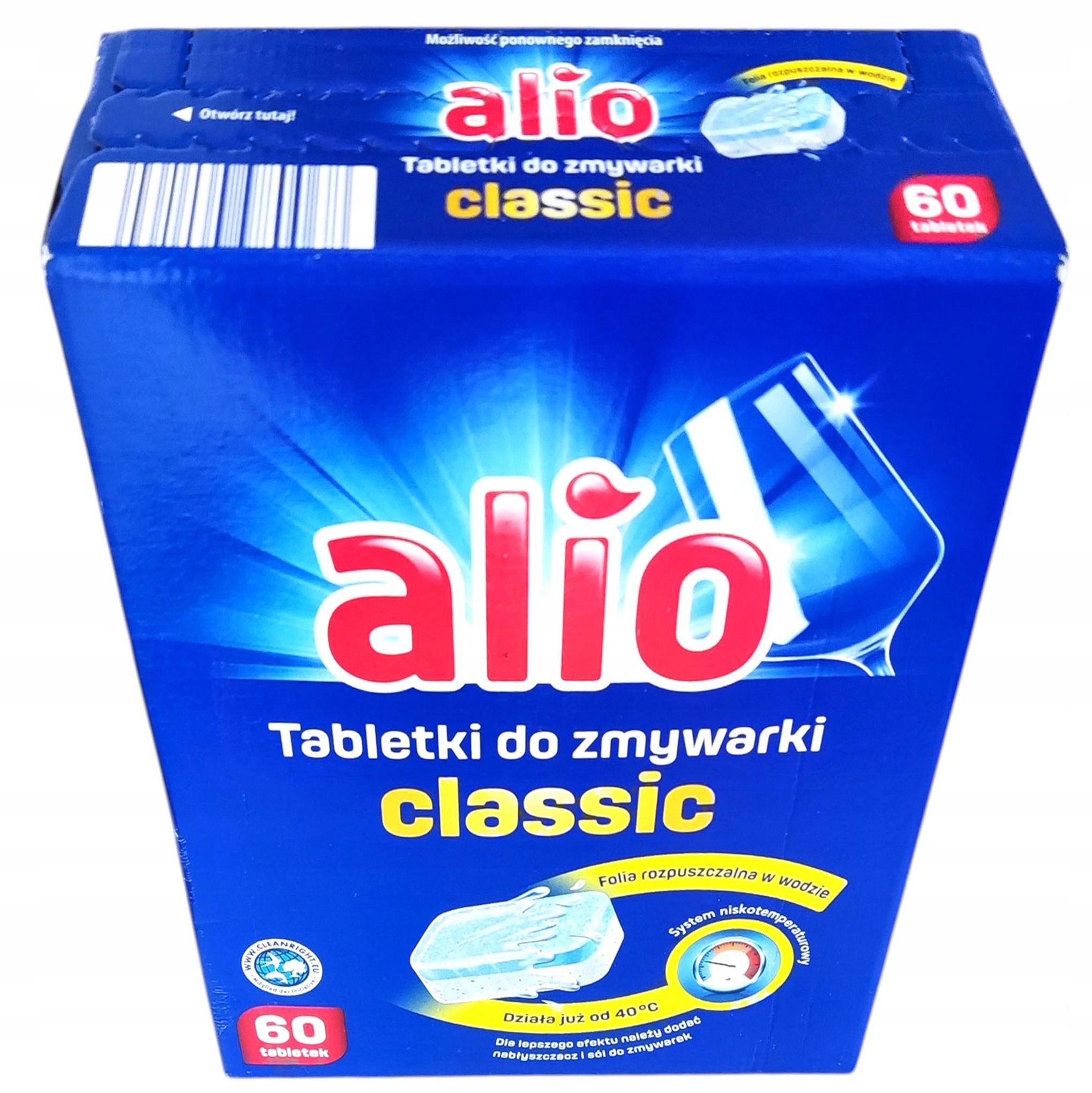 Tablety do myčky kapsle v fólii klasické 60 kusů ALIO Classic ...