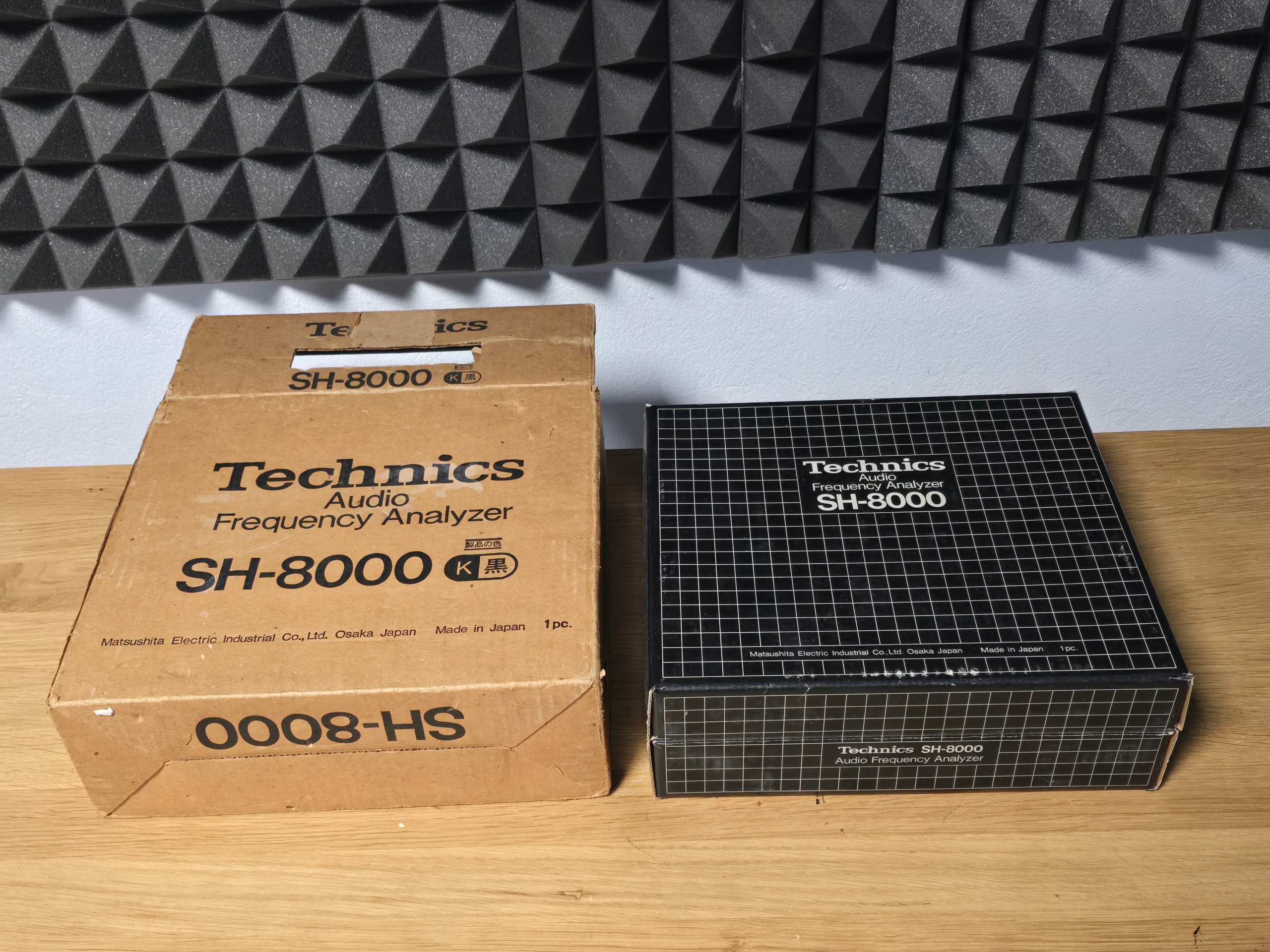 TECHNICS SH-8000 + RP-3800E MADE IN JAPAN Audio Frequency Analyser F23 ...
